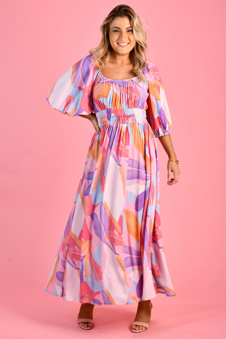 VJHD288 - WINDSOR DRESS - CANDY CRUSH – Go Girl Wholesale